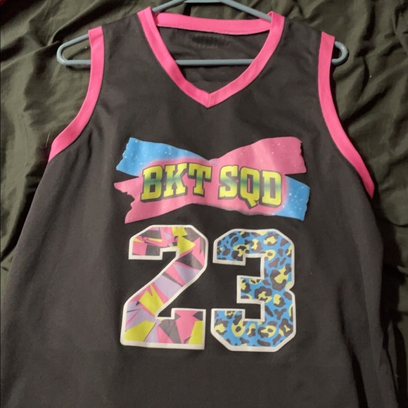 bucketsqaud | Shirts | Multi Color Bucketsquad Basketball Jersey | Poshmark